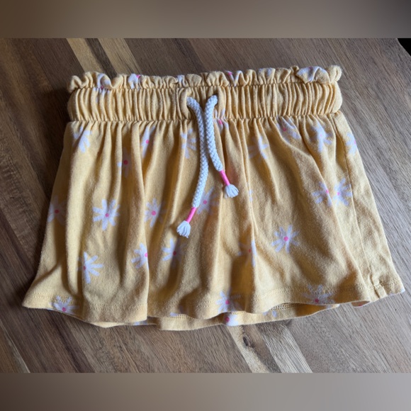 Cat & Jack | Bottoms | Cat Jack Yellow Daisy Skort | Poshmark